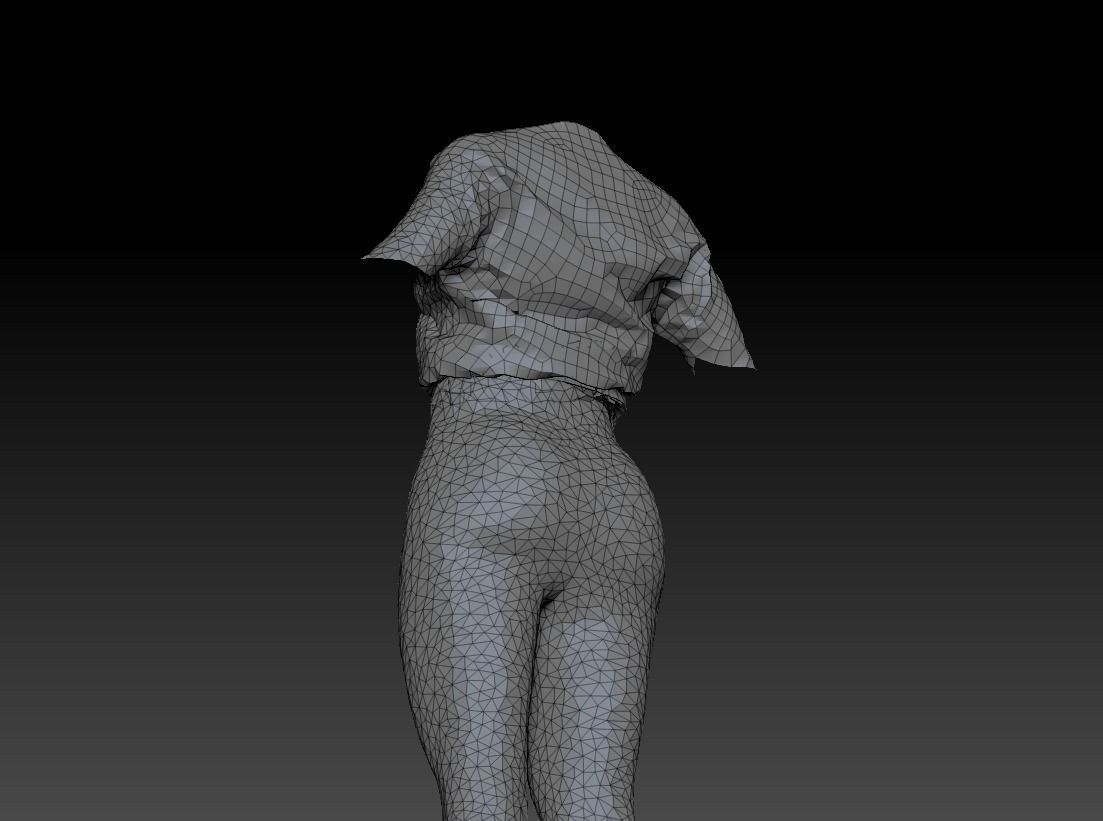 Low-poly clothes free 3D model | CGTrader