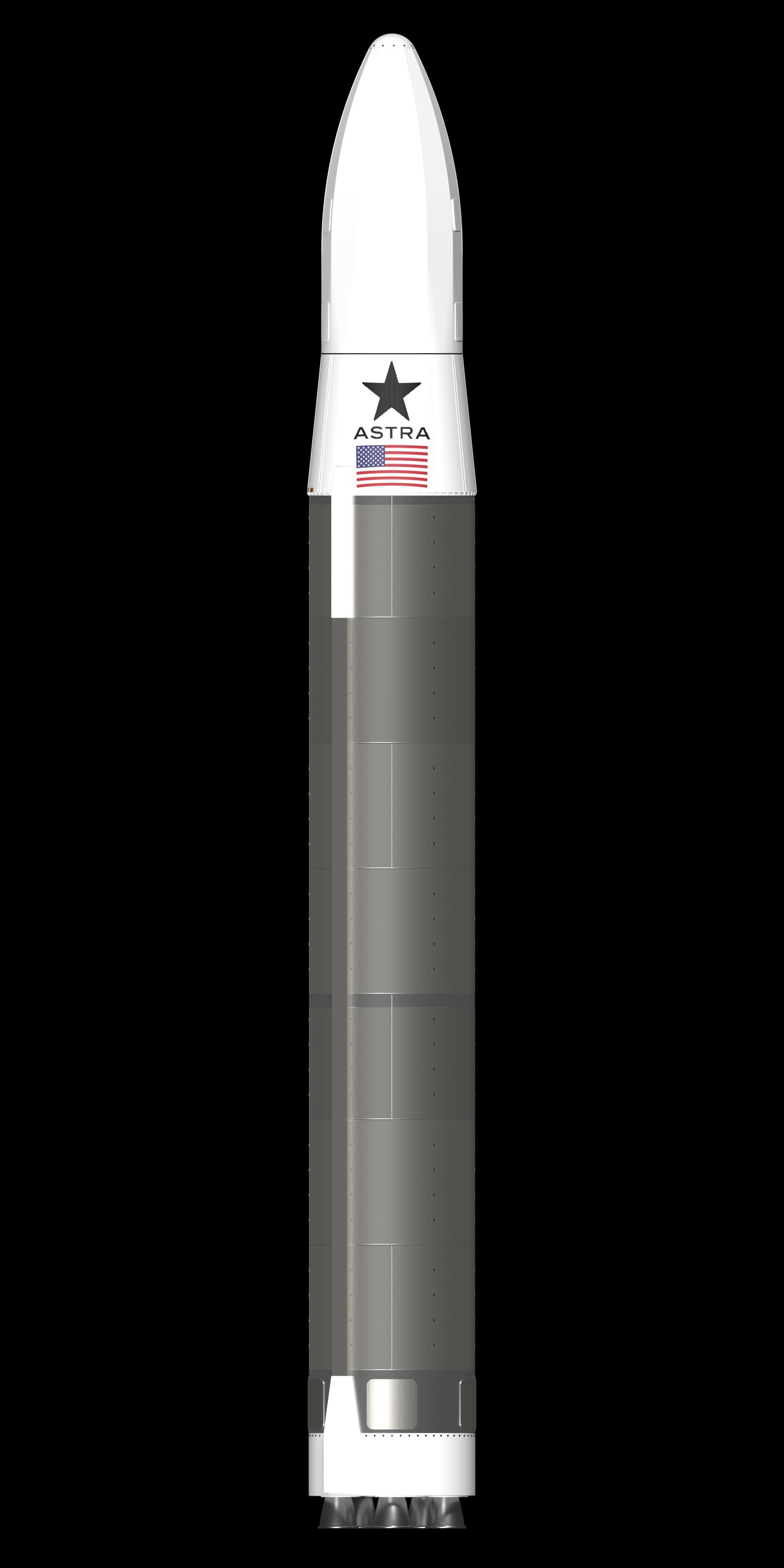 Astra Rocket 3 3D model | CGTrader