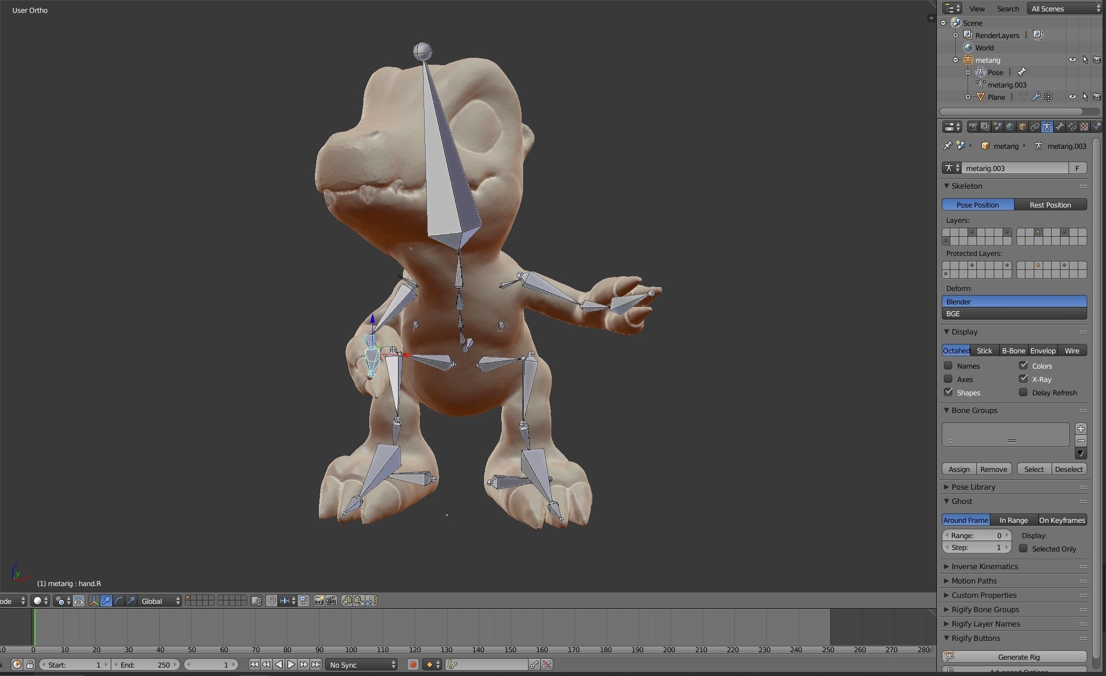 Agumon Digimon 3D Printable Figurine 3D model 3D printable rigged ...