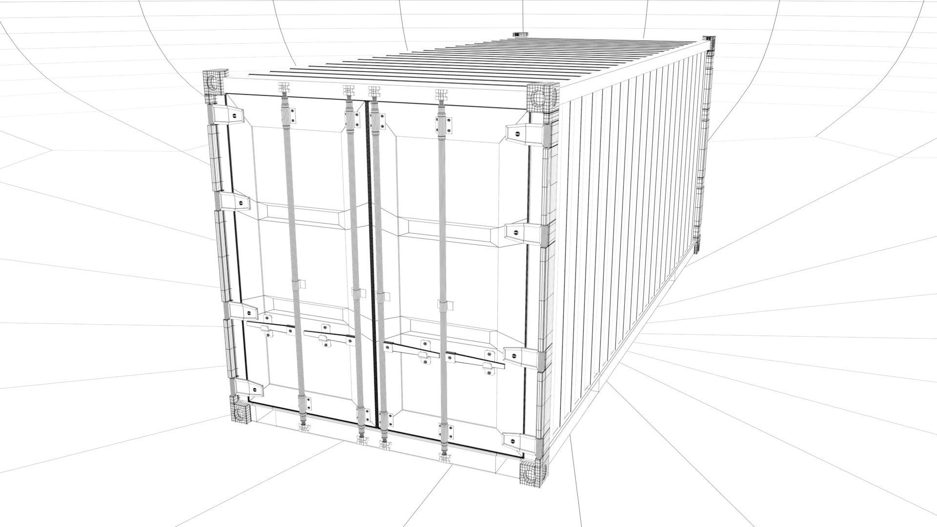 20ft Shipping Container 3D model | CGTrader