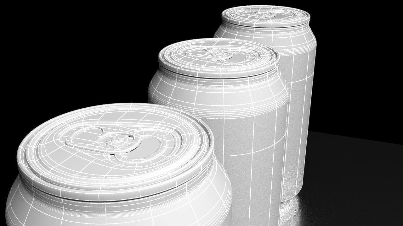 Drink can free 3D model | CGTrader