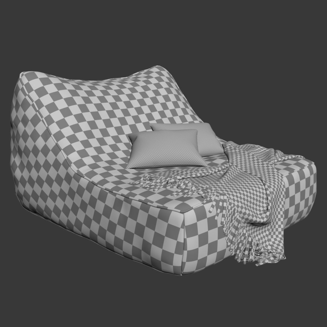 Float chair by Paola Lenti 3D model | CGTrader