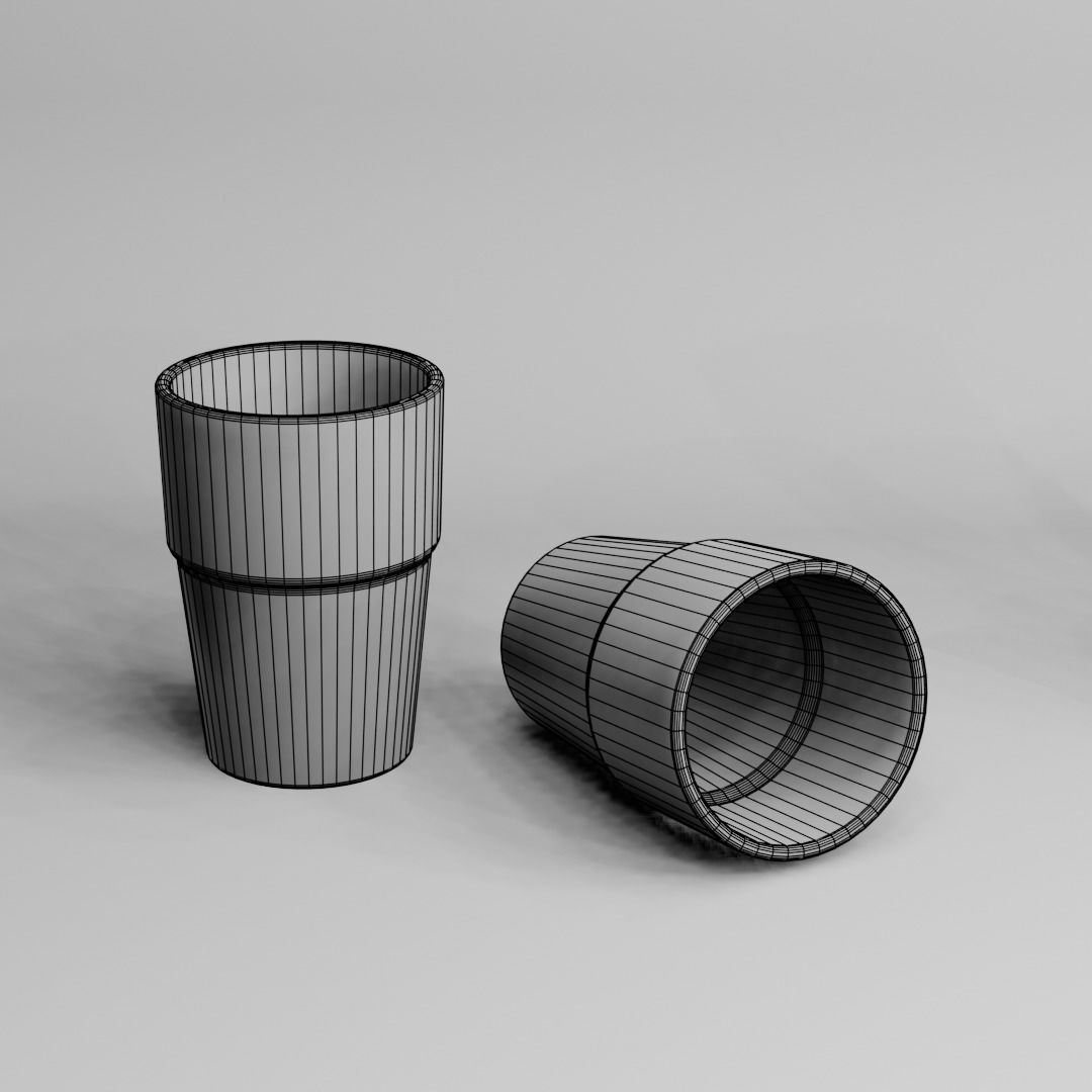 REKO - IKEA style Glass 3D model | CGTrader