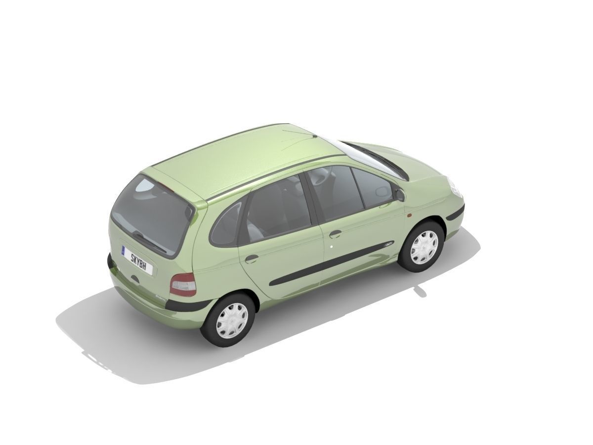 3D model Renault Scenic I 1999 VR / AR / low-poly | CGTrader