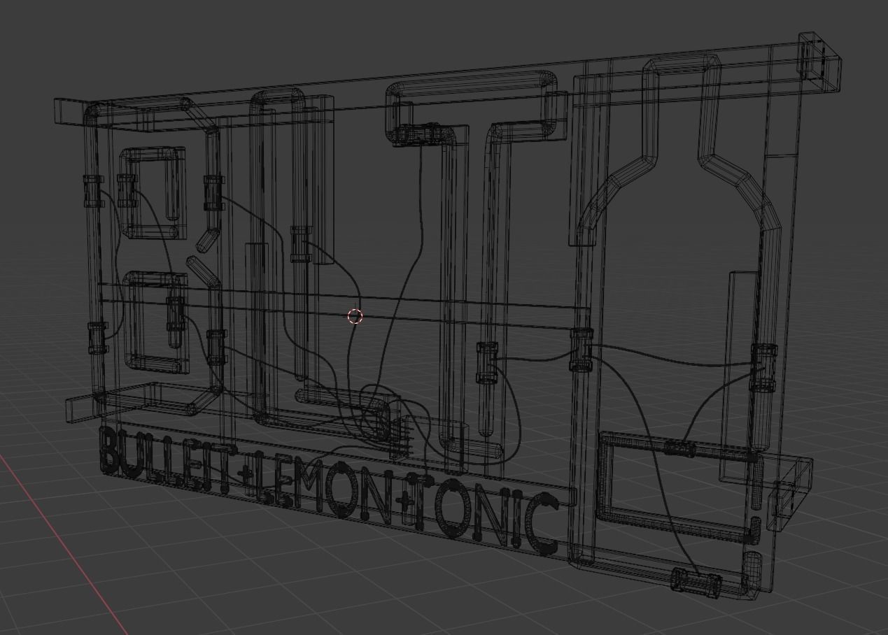 Neon 3D Model 2 - BTL 3D model | CGTrader
