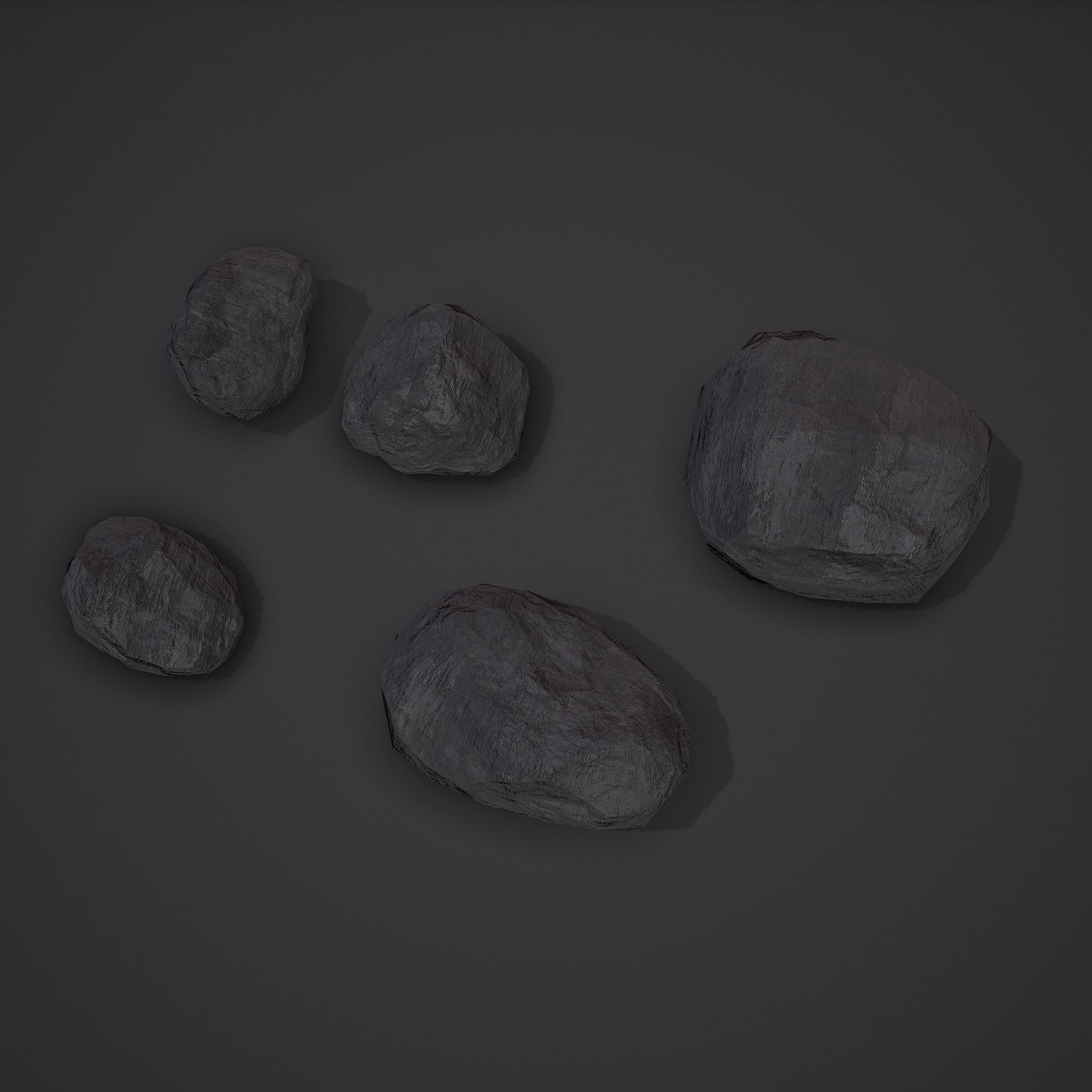 3D model Black Coal VR / AR / low-poly | CGTrader