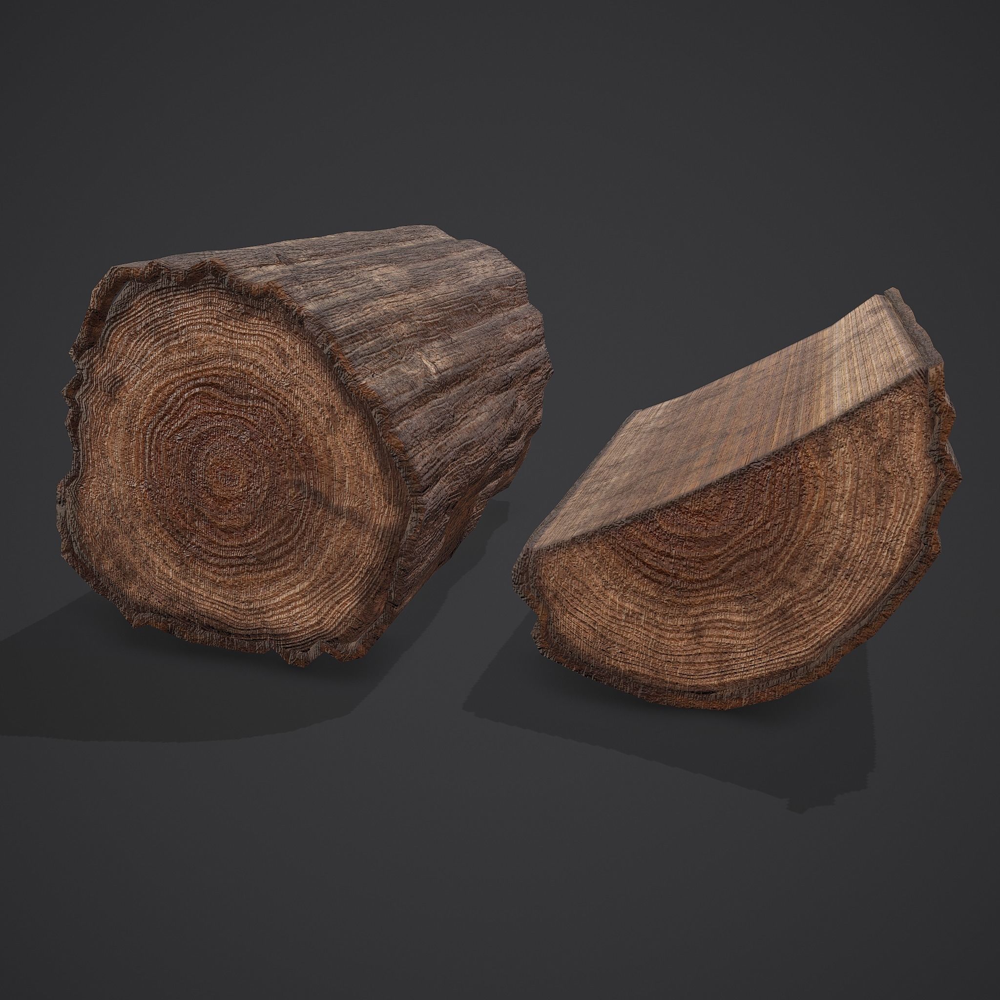 3D model Wood Log VR / AR / low-poly | CGTrader