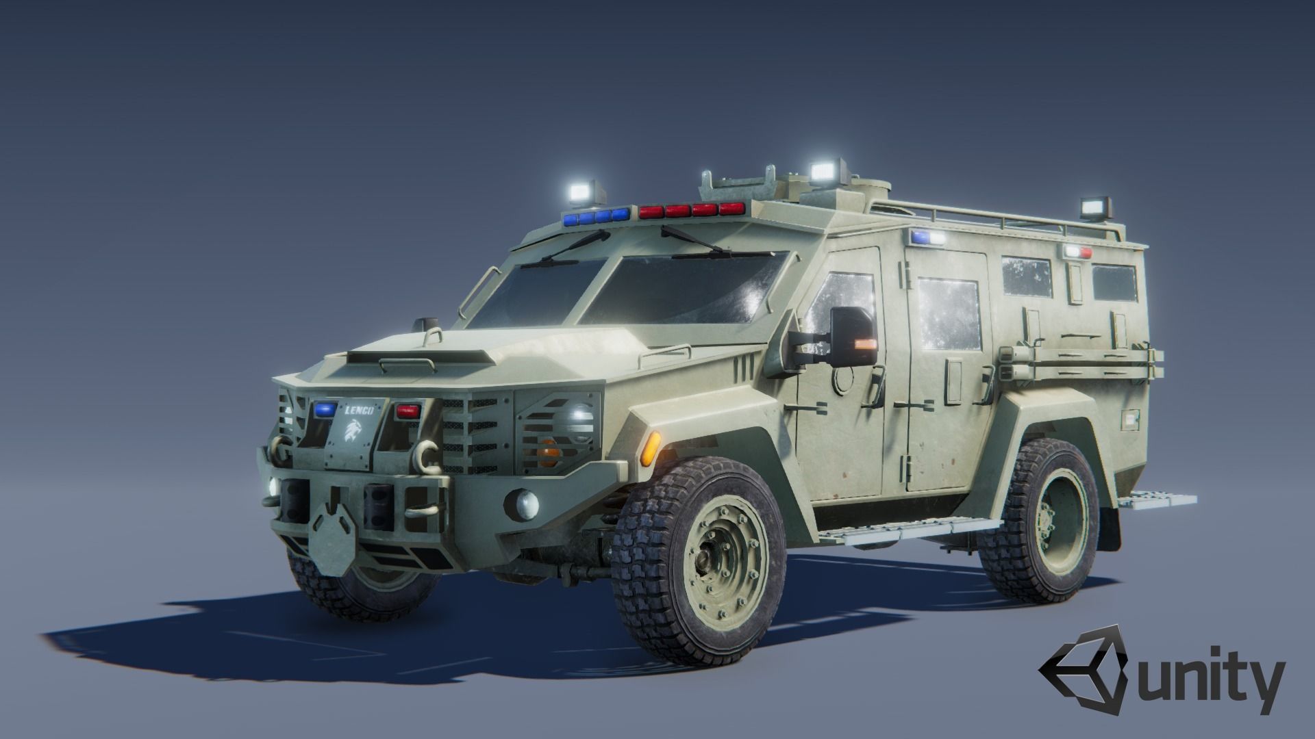 3D model Lenco Bear G3 VR / AR / low-poly | CGTrader