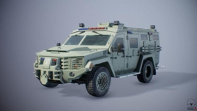 3D model Lenco Bear G3 VR / AR / low-poly | CGTrader
