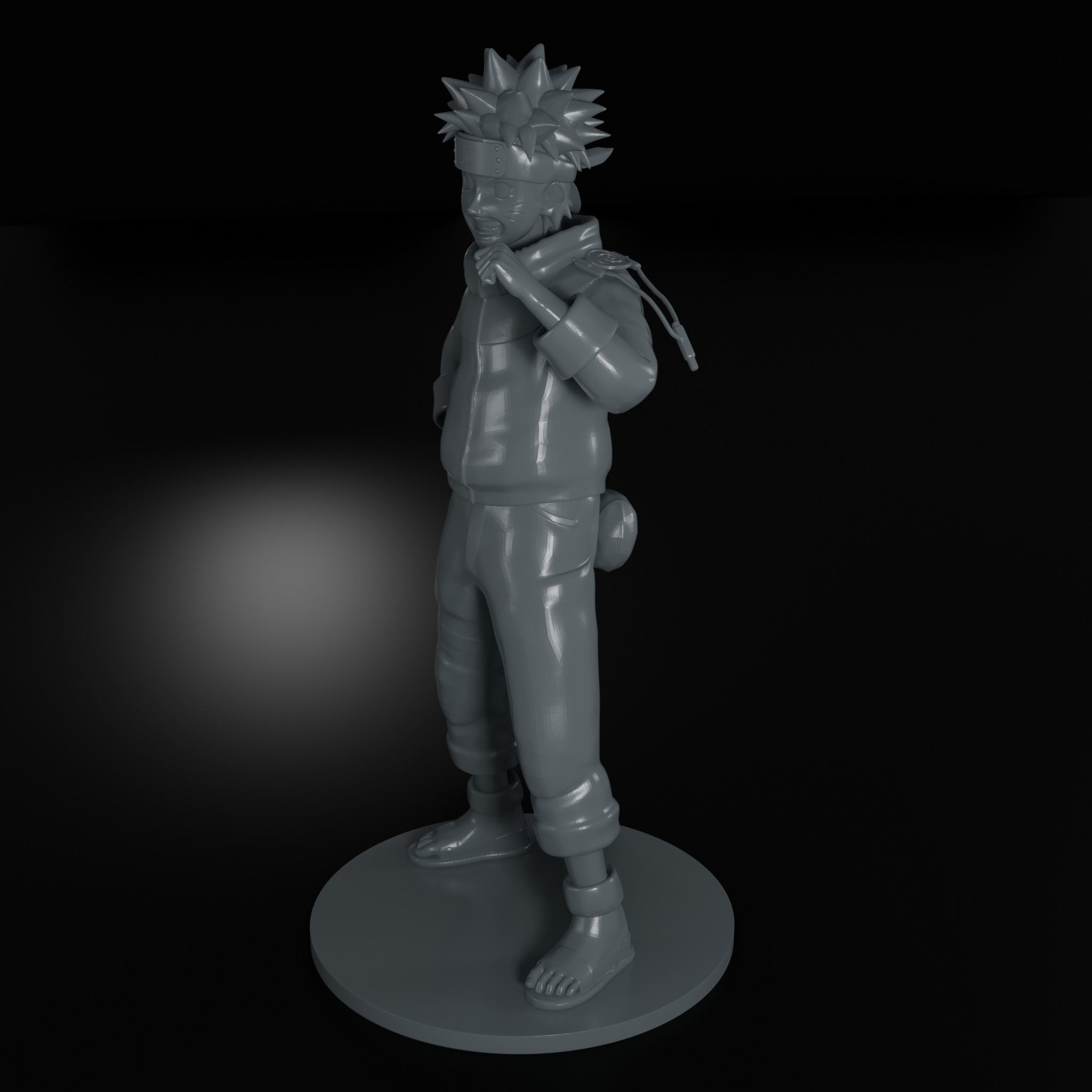 Naruto Uzumaki 3D model 3D printable | CGTrader