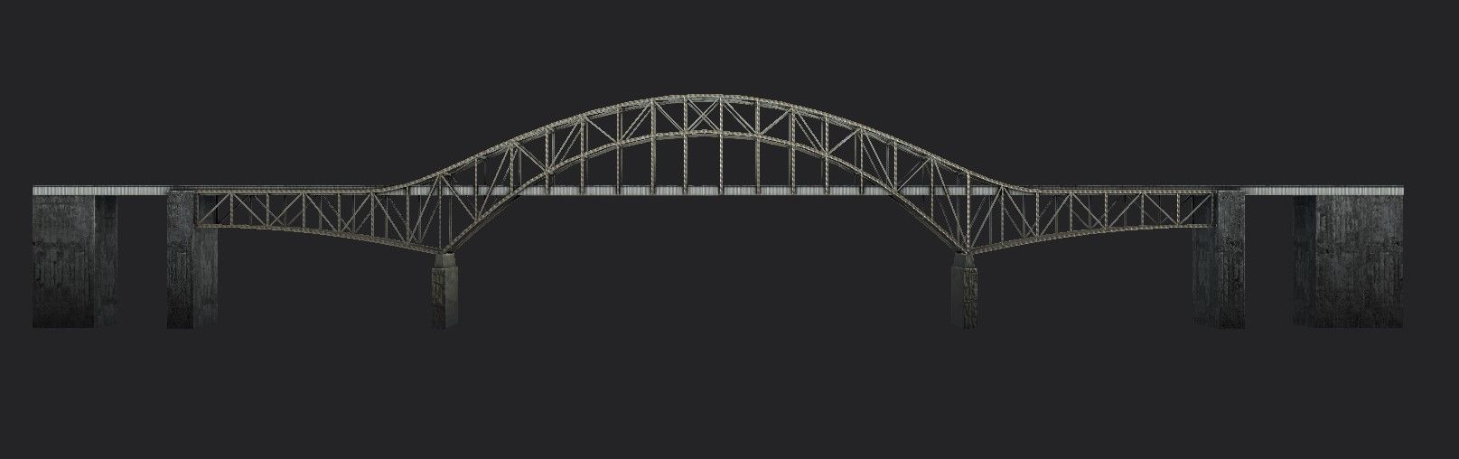 3D model Senator George Sellar Bridge VR / AR / low-poly | CGTrader