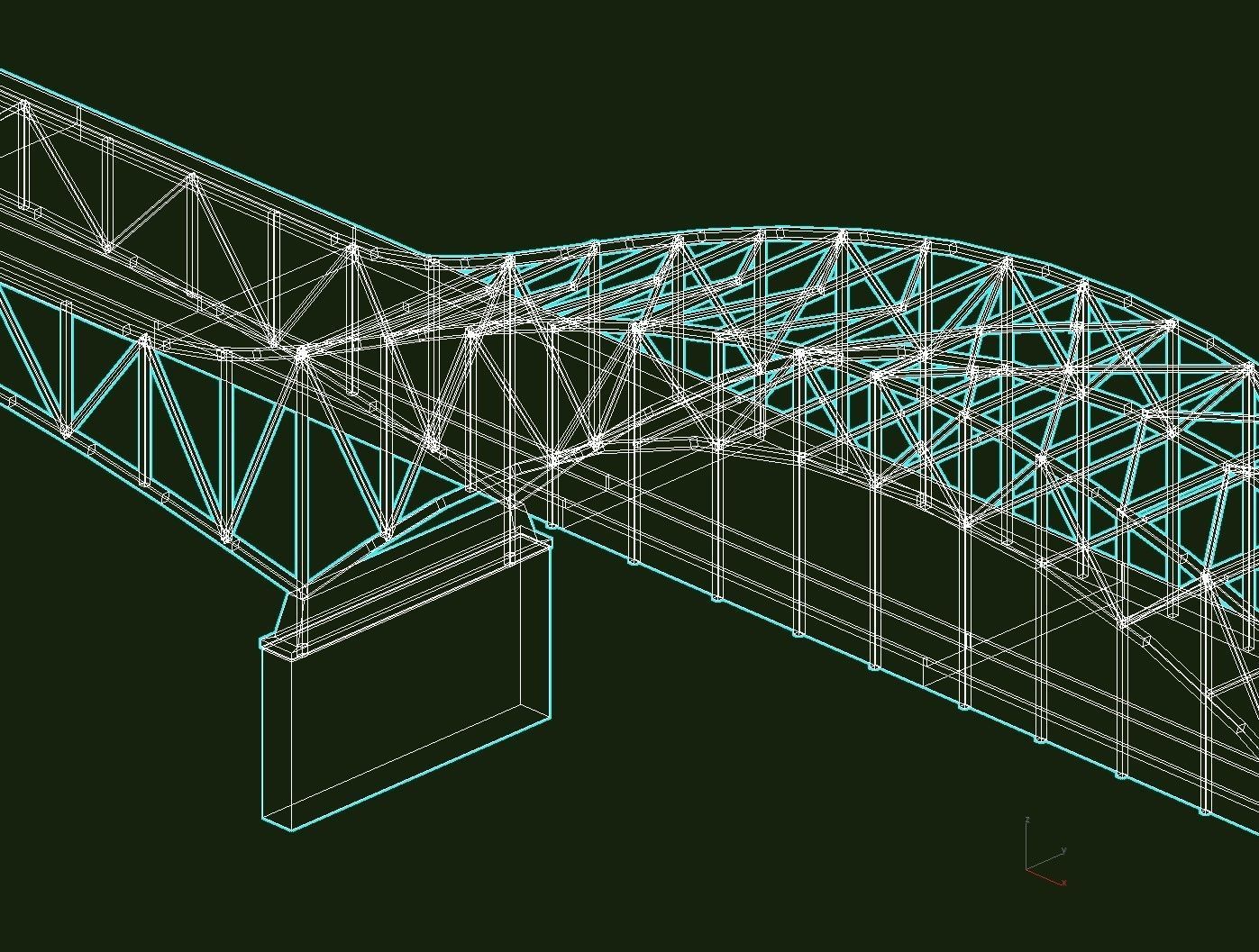 3D model Senator George Sellar Bridge VR / AR / low-poly | CGTrader