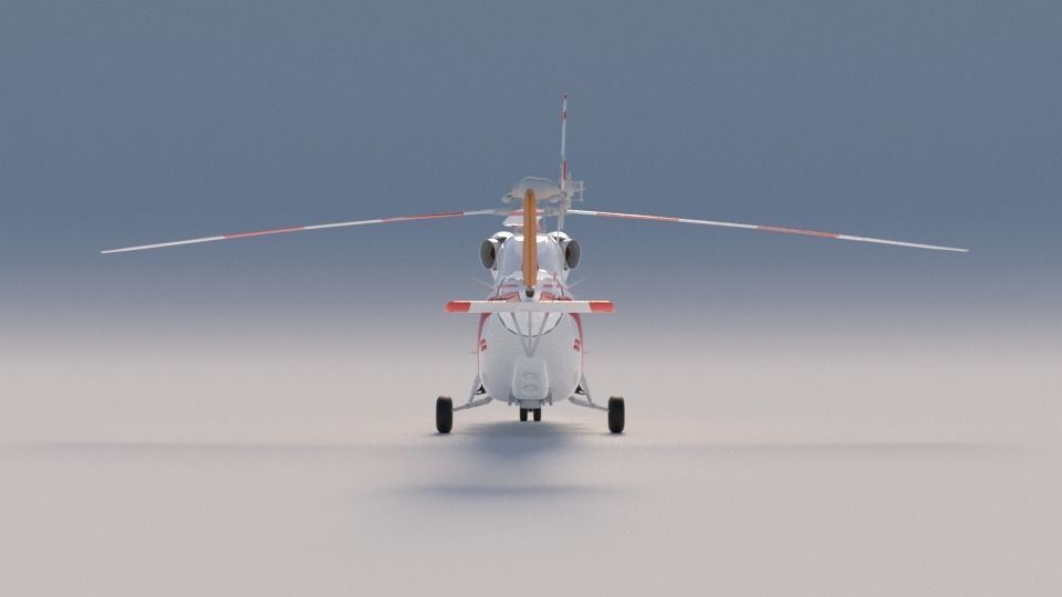 Helicopter PZL W3 Sokol free 3D model | CGTrader