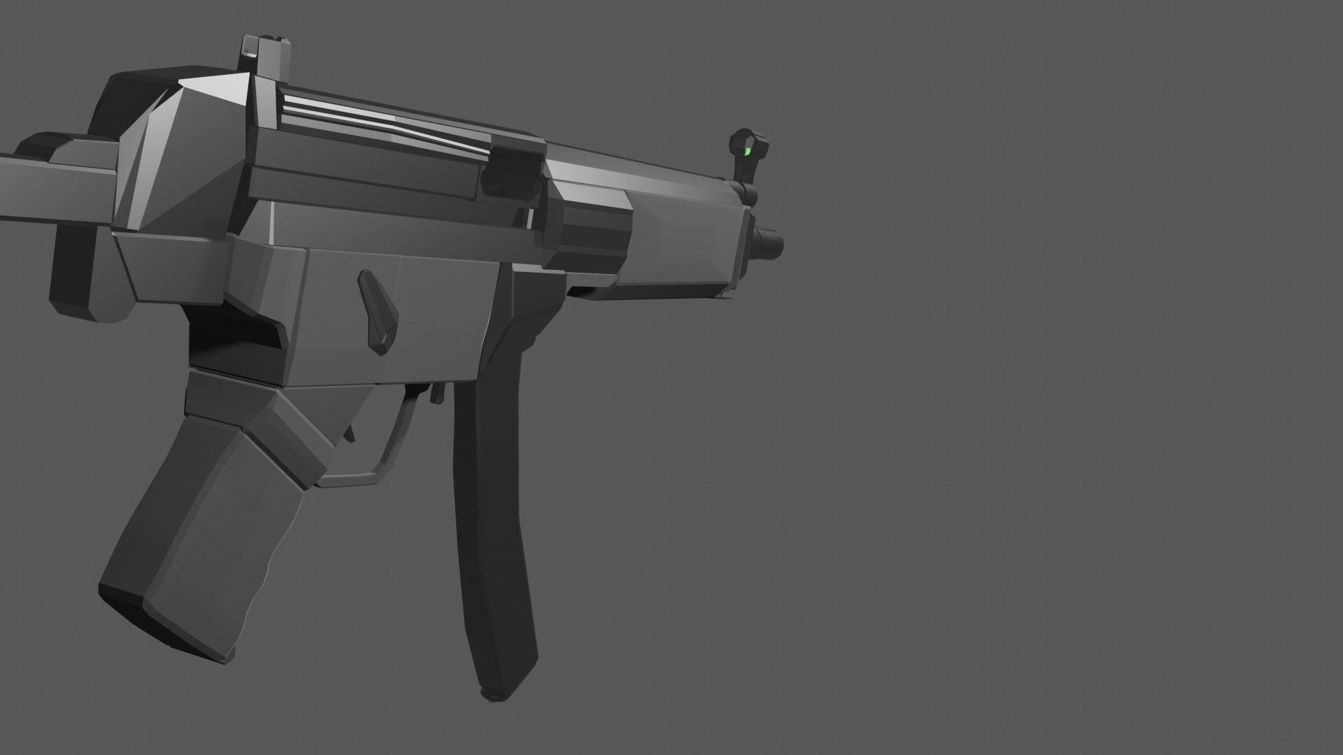 Mp5-LowPoly free VR / AR / low-poly 3D model | CGTrader
