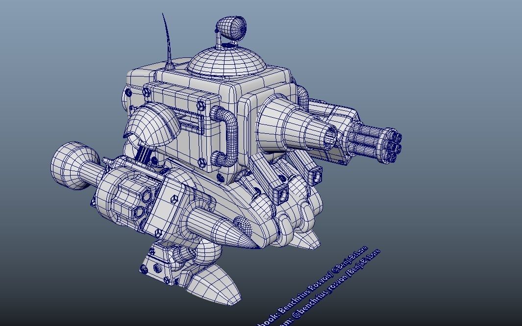 Metal Slug 5 Slug Gunner 3D model animated rigged | CGTrader