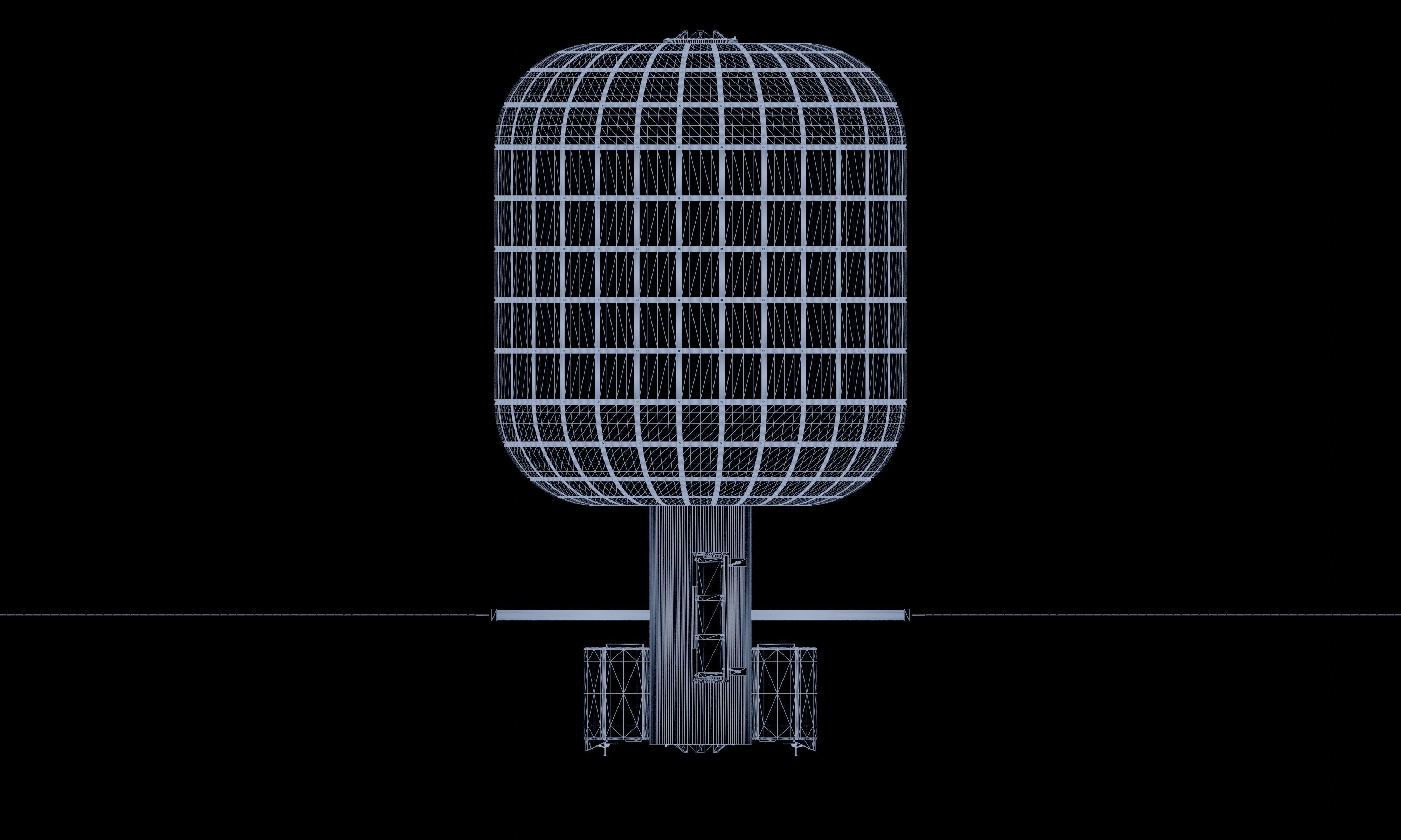 Exploration Command Module 3D model | CGTrader