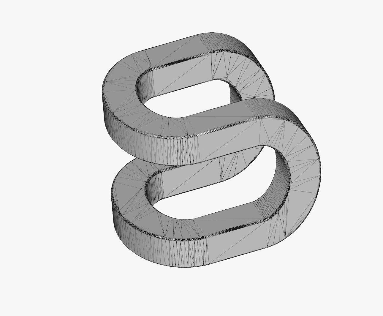 Chain link 186 3D model 3D printable | CGTrader