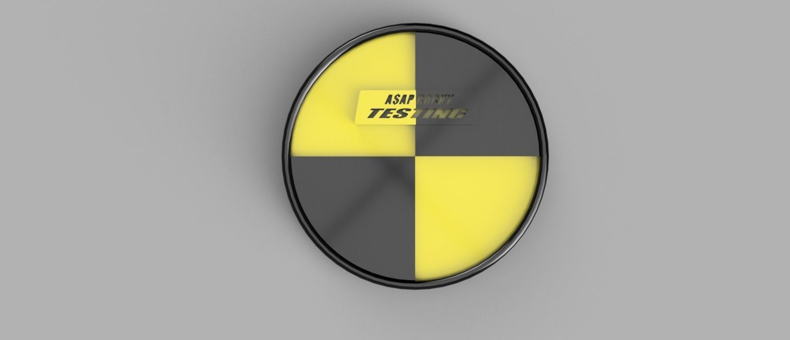 Asap Rocky testing logo 3D model | CGTrader