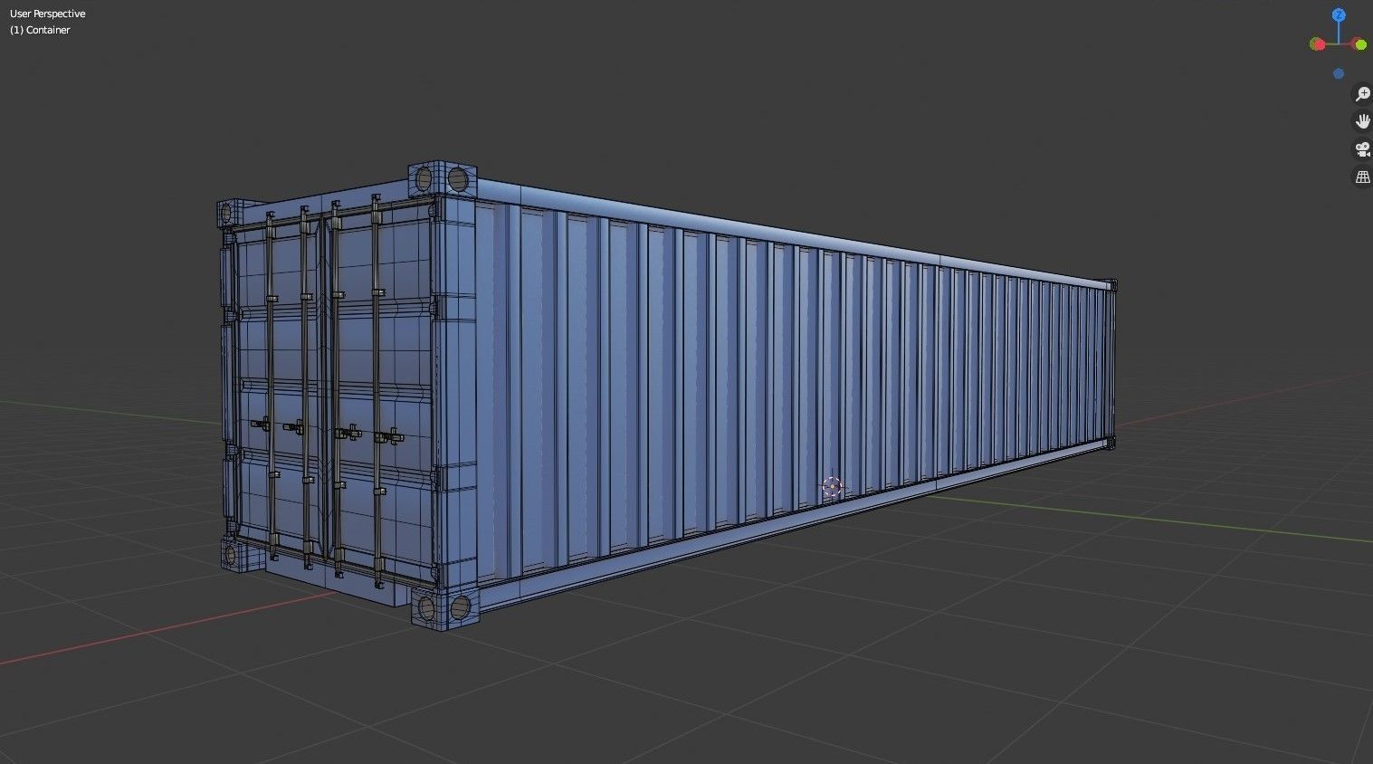 3D model Shipping Container VR / AR / low-poly | CGTrader