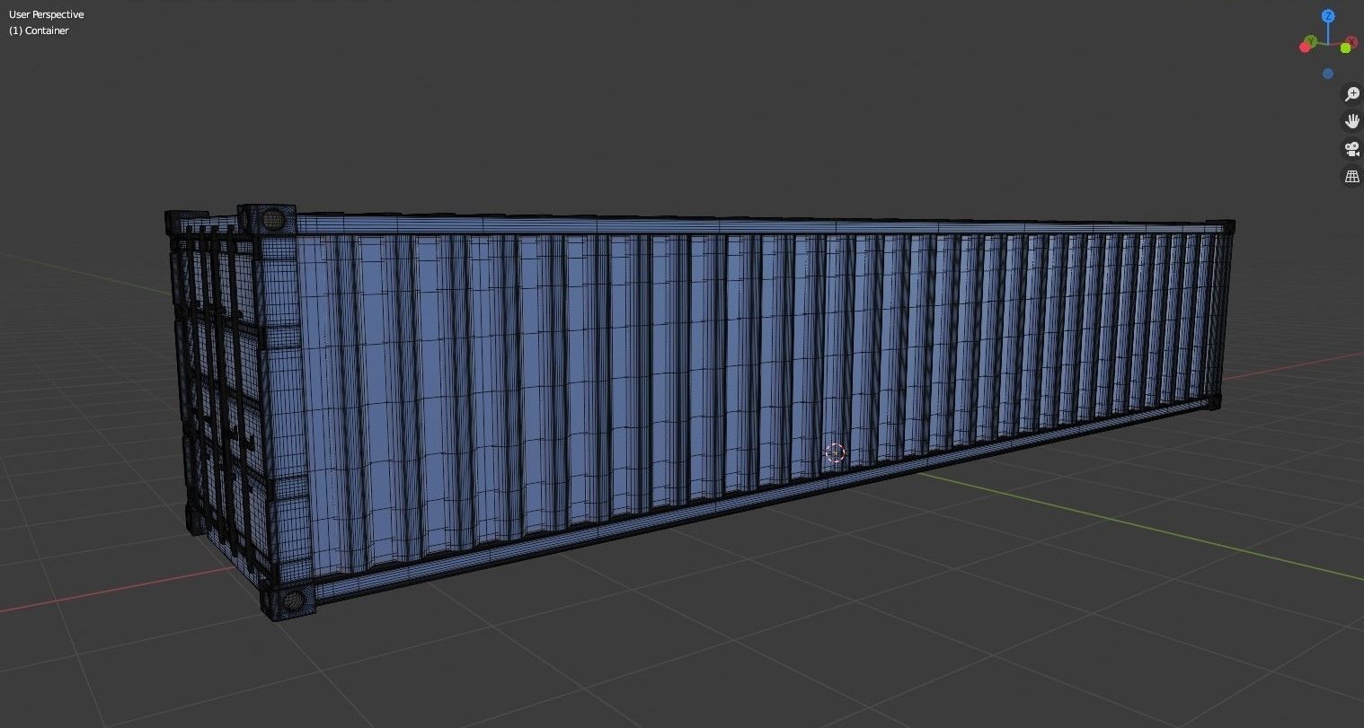 3D model Shipping Container VR / AR / low-poly | CGTrader
