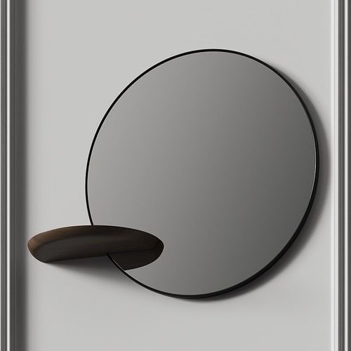 Pianca Contralto Mirror 3D model | CGTrader