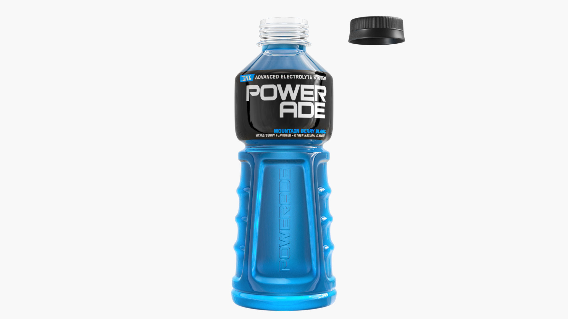 3D model Powerade Bottle VR / AR / low-poly | CGTrader