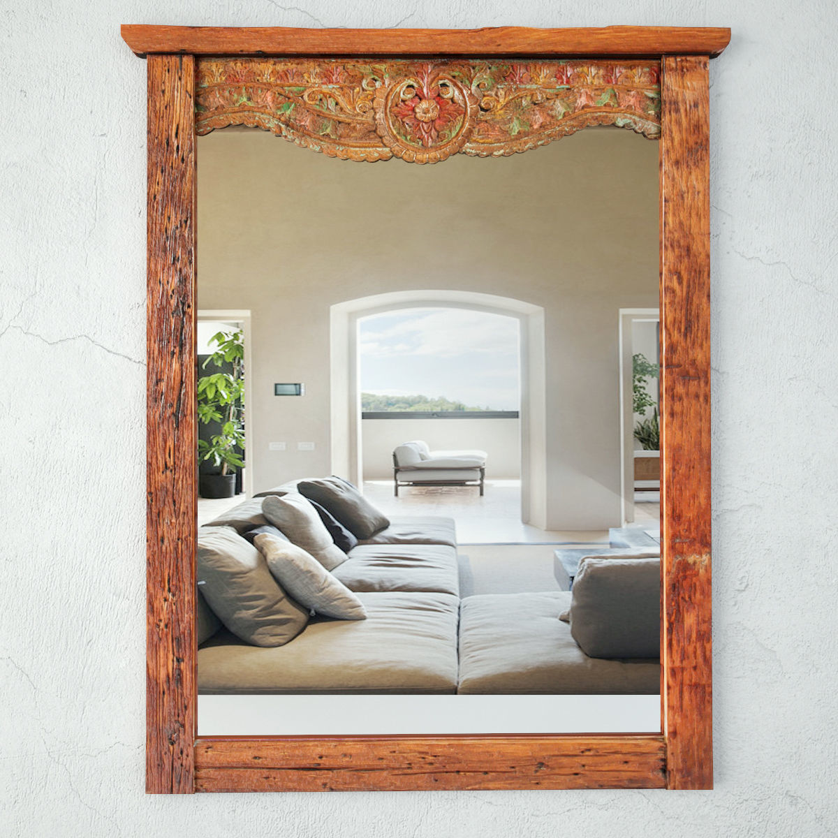 Vintage Balinese Mirror 3D model | CGTrader