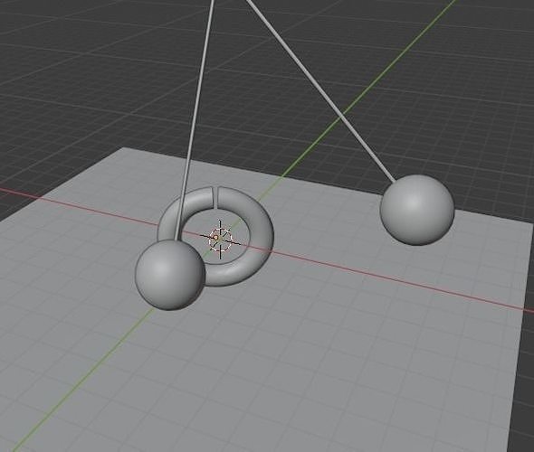 ball swing 3D model animated | CGTrader