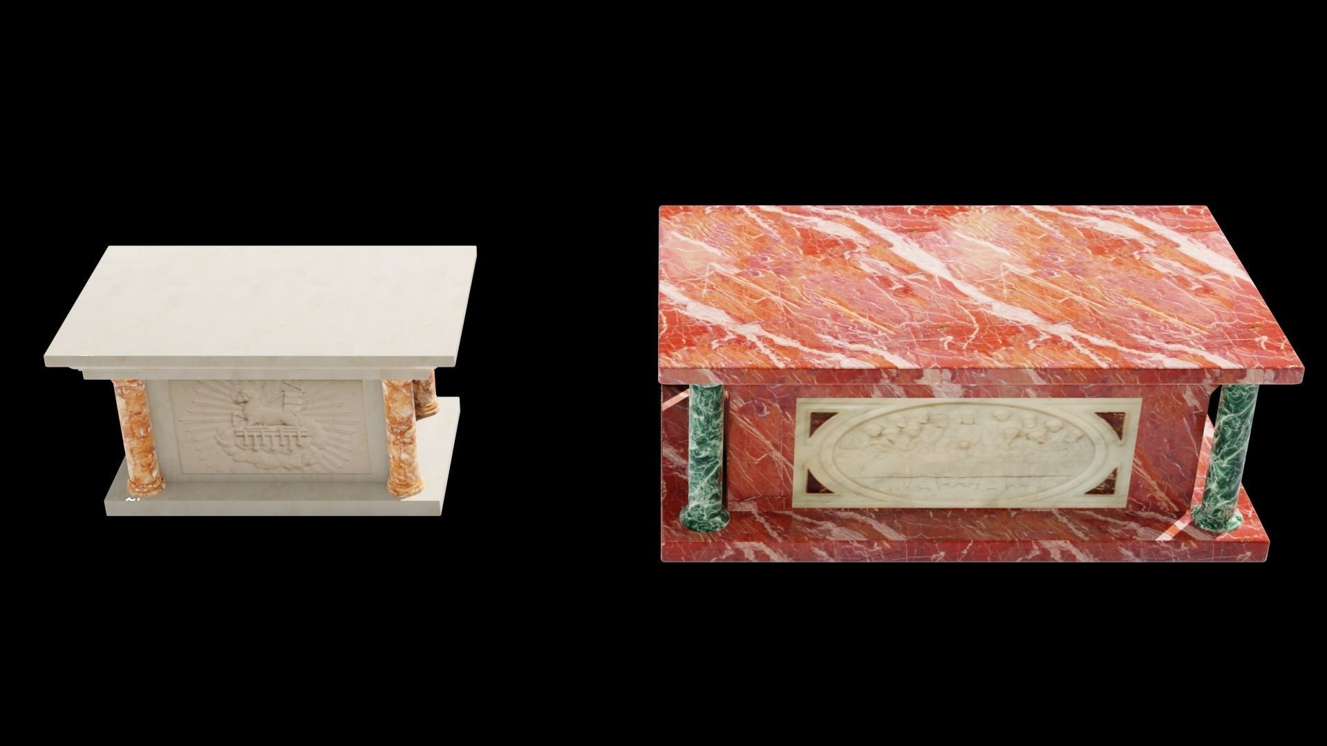 3D Model Collection Altar 3D realistic models VR / AR / low-poly | CGTrader