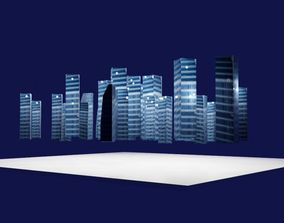 Animated Futuristic building 3D Models | CGTrader