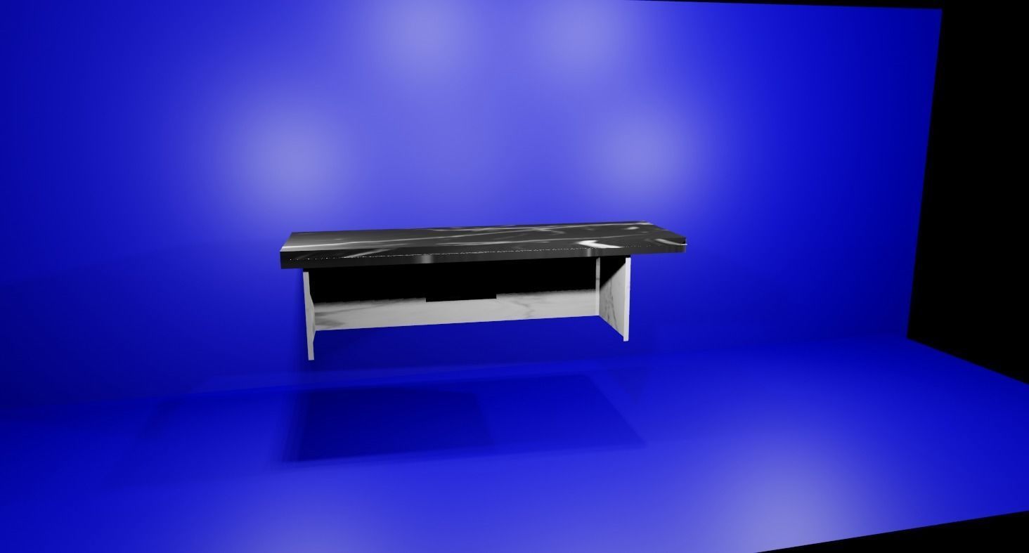 Futuristic Bar Table 3D model animated | CGTrader