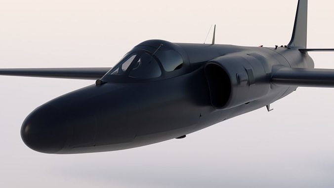 U2 Airplane 3D model | CGTrader
