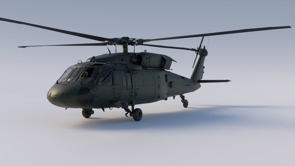 UH-60 Black Hawk 3D model | CGTrader