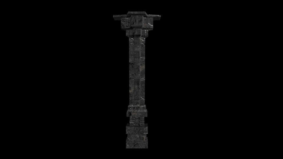 Realistic Temple pillar free VR / AR / low-poly 3D model | CGTrader