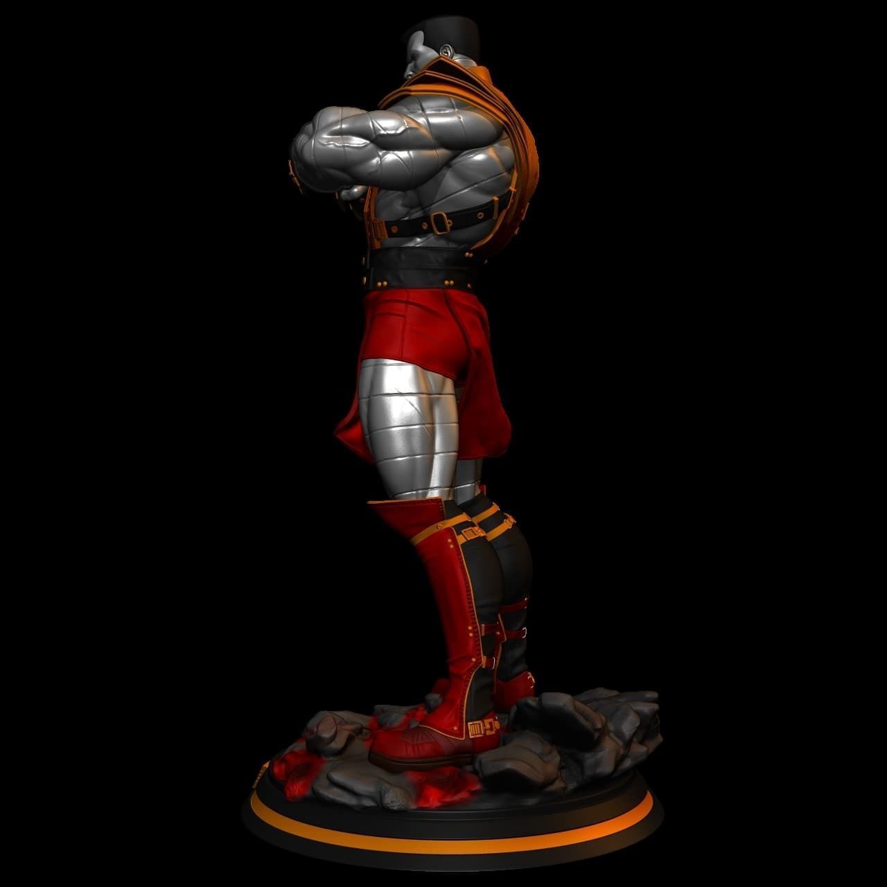 Fan Art - Phoenix Force Colossus 3D model 3D printable | CGTrader