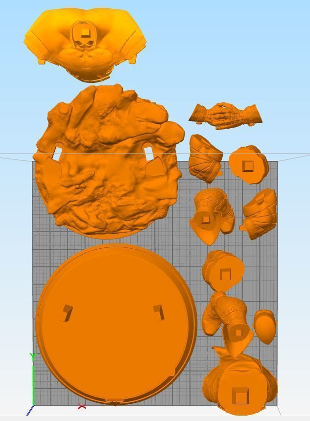 Fan Art - Phoenix Force Colossus 3D model 3D printable | CGTrader