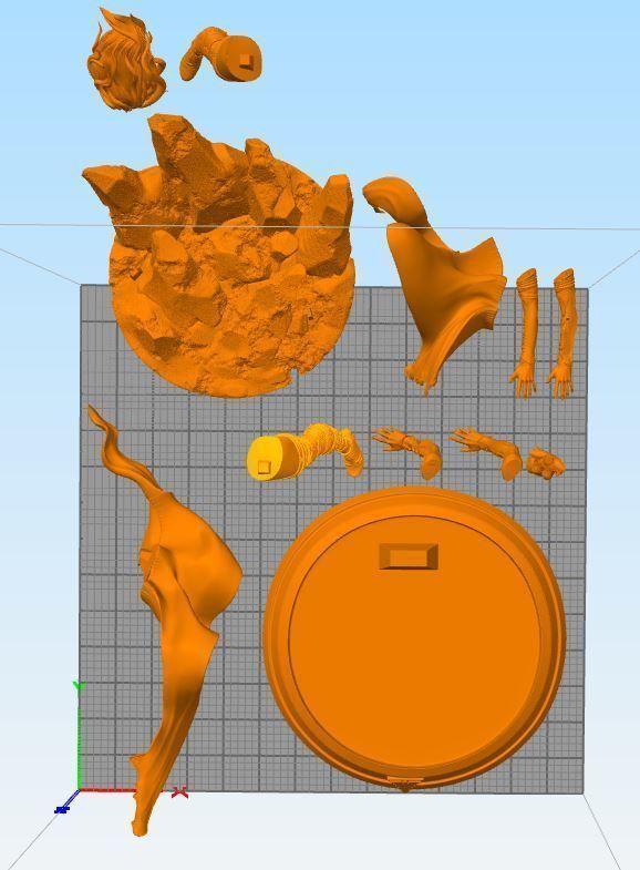 Fan Art - Phoenix Force Emma Frost 3D model 3D printable | CGTrader