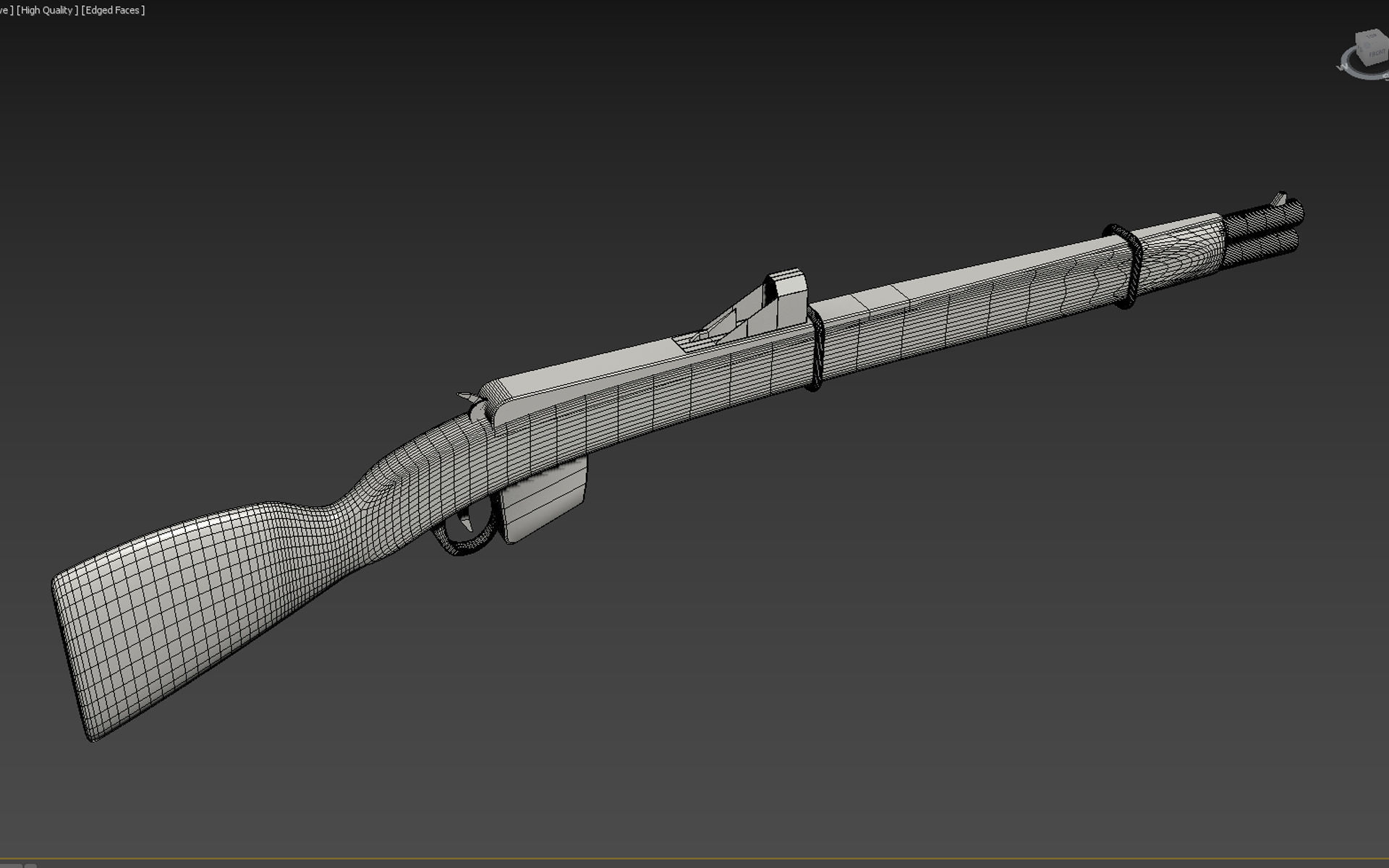 3D model Old Rifle Gun VR / AR / low-poly | CGTrader