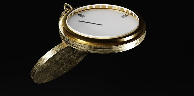Antique Golden Watch 3D model | CGTrader