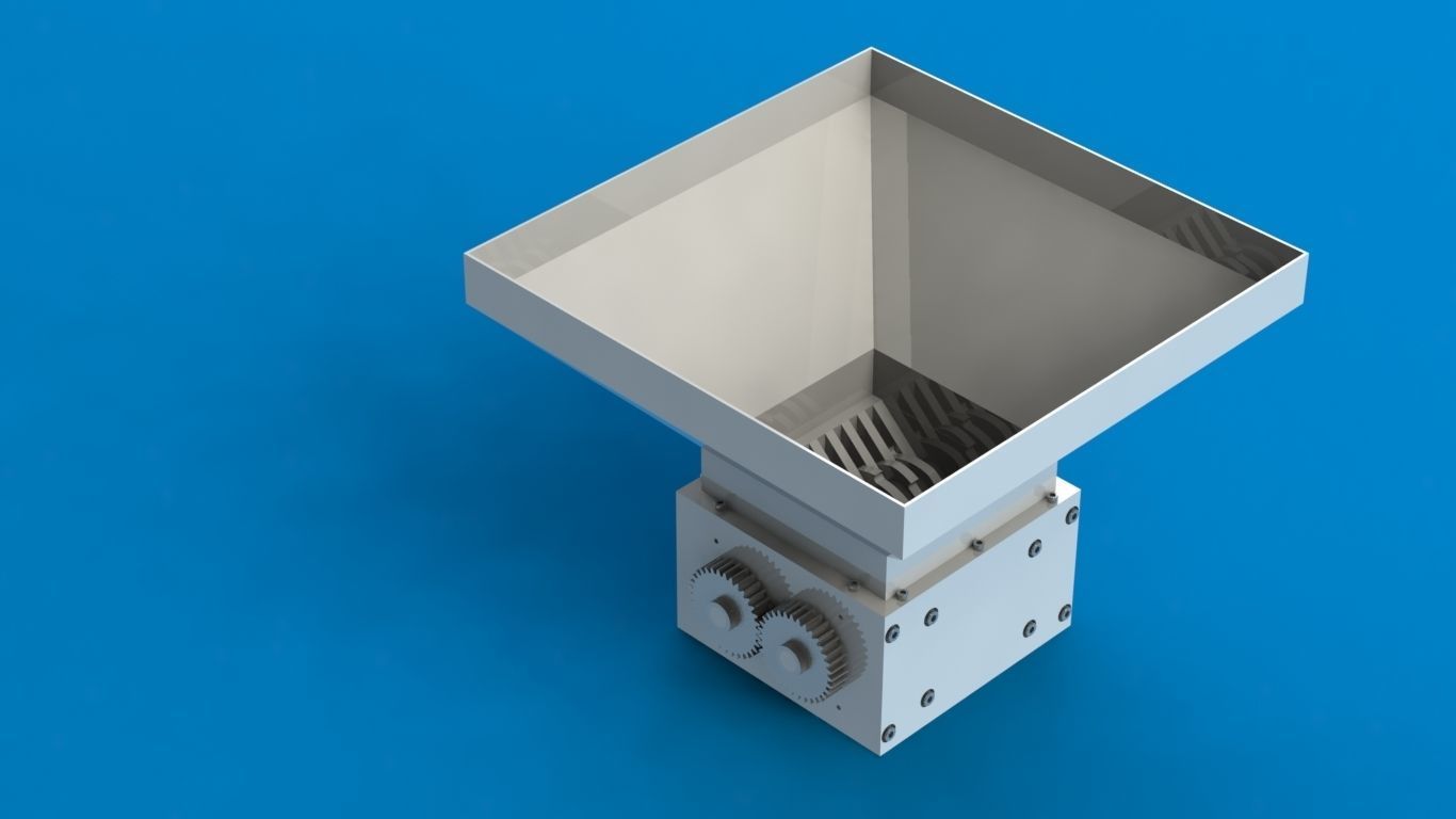 Scrap Metal Shredder 3D model 3D printable | CGTrader