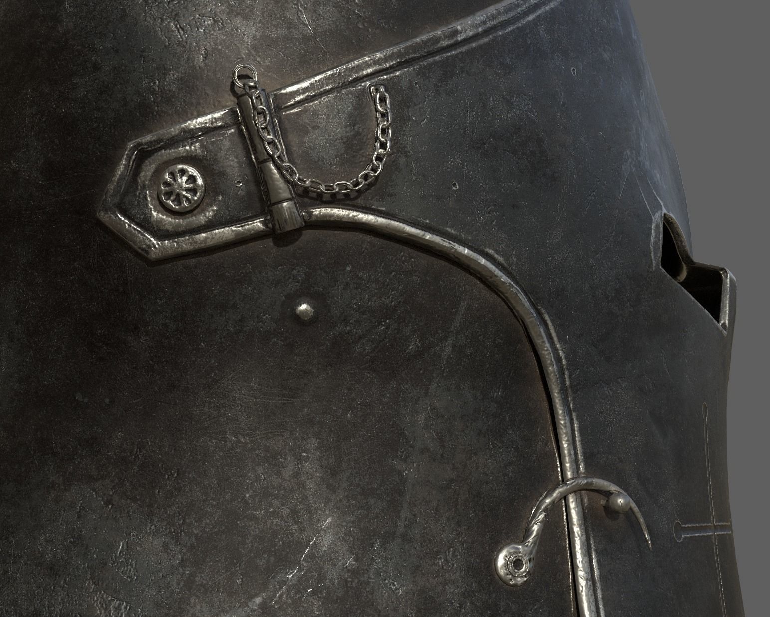 3D model Medieval Knight Helmet x 3 Textures VR / AR / low-poly | CGTrader