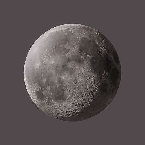 3D model MOON WITH NASA TEXTURES VR / AR / low-poly | CGTrader