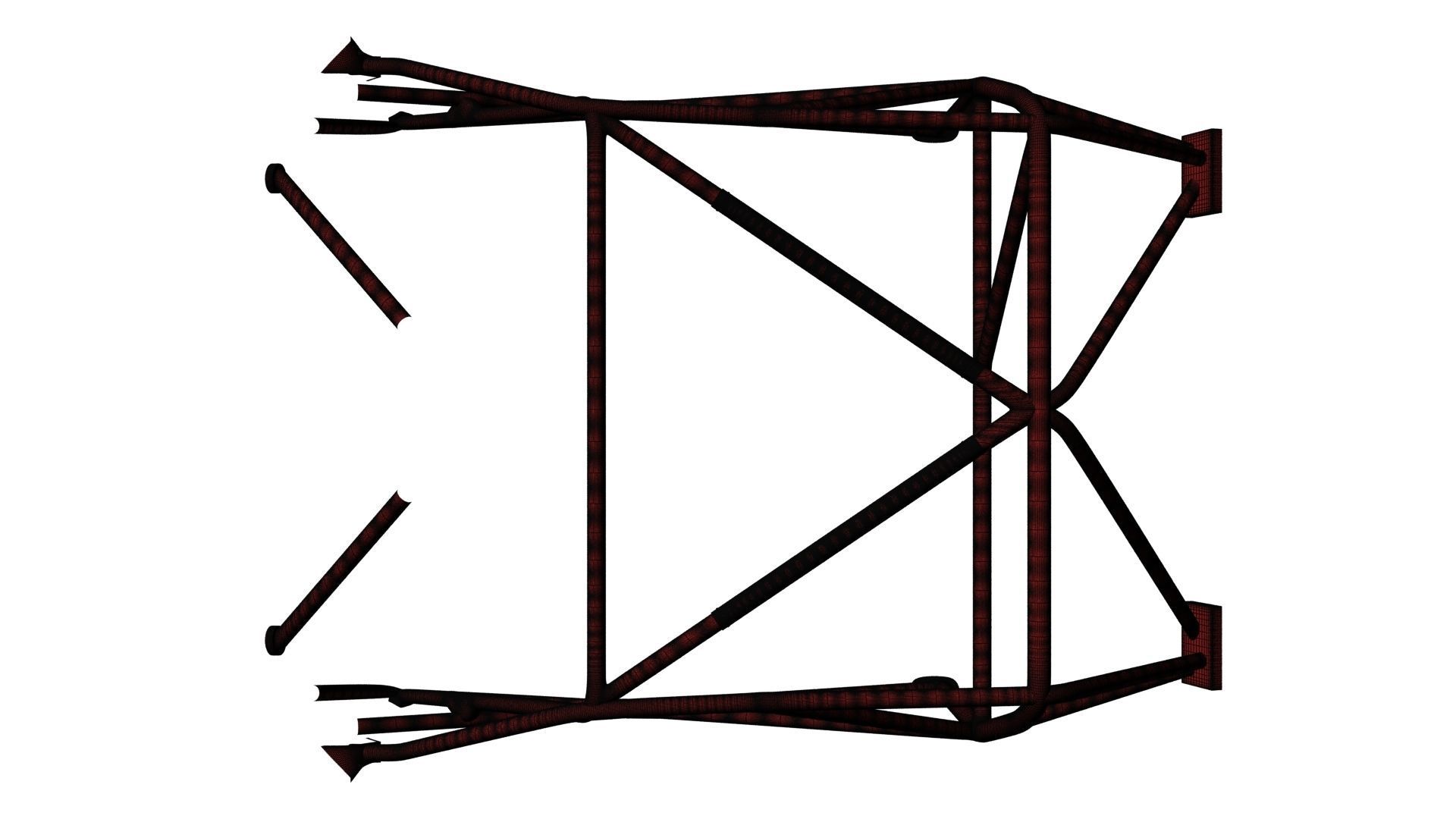 Roll Cage v1 3D model | CGTrader