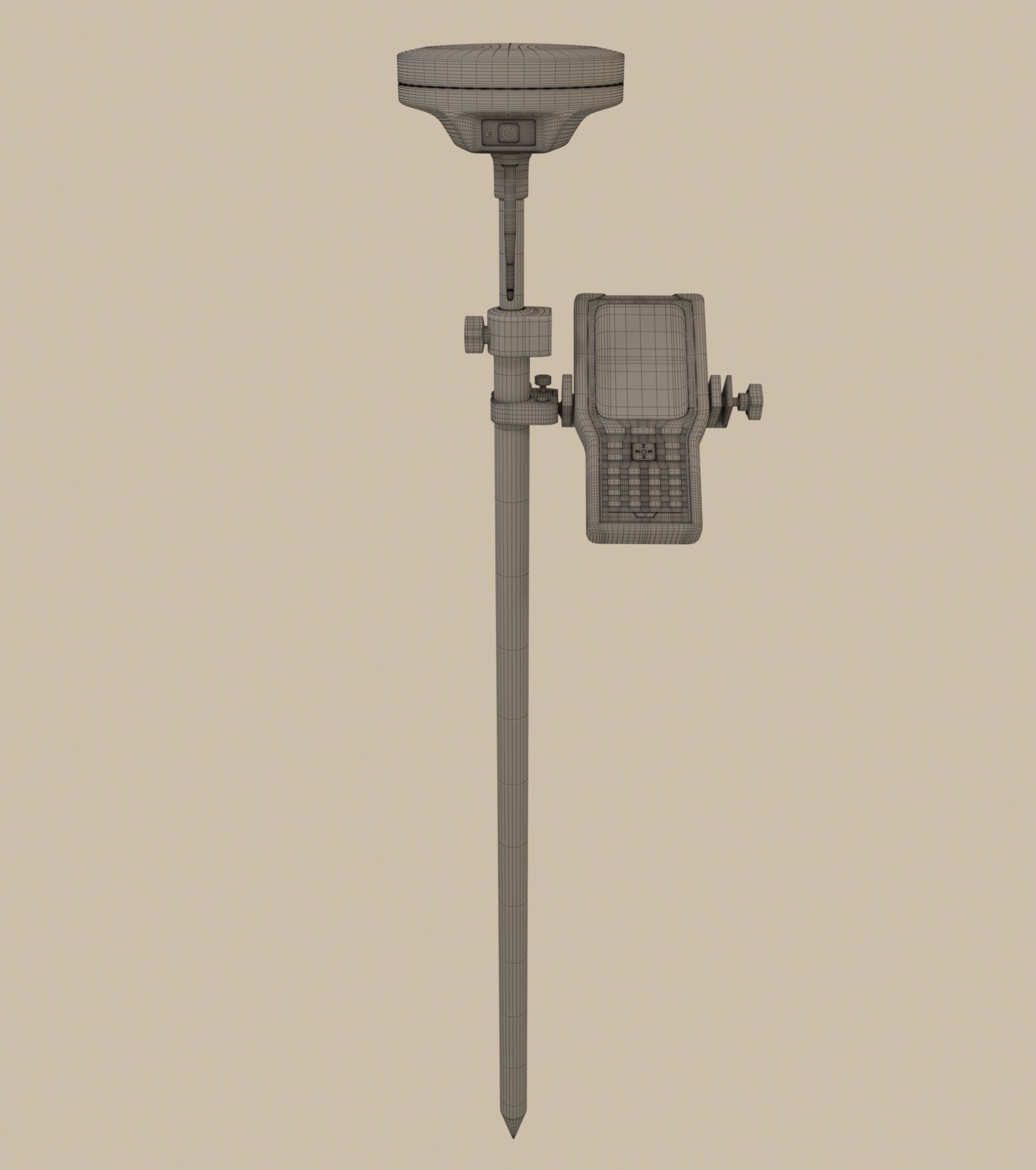 GNSS equipment 3D model | CGTrader