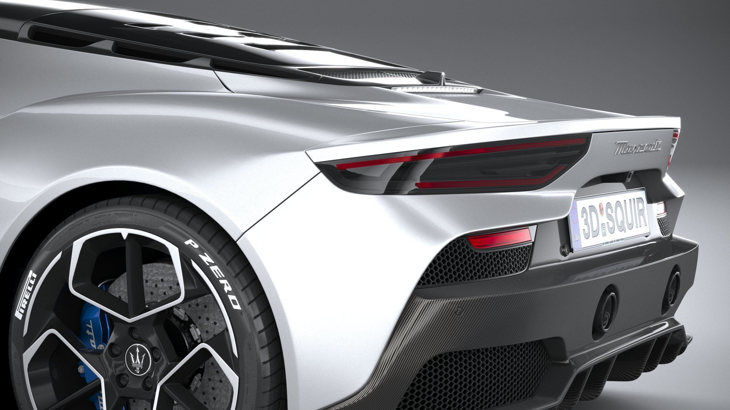 Maserati MC20 2021 3D model | CGTrader