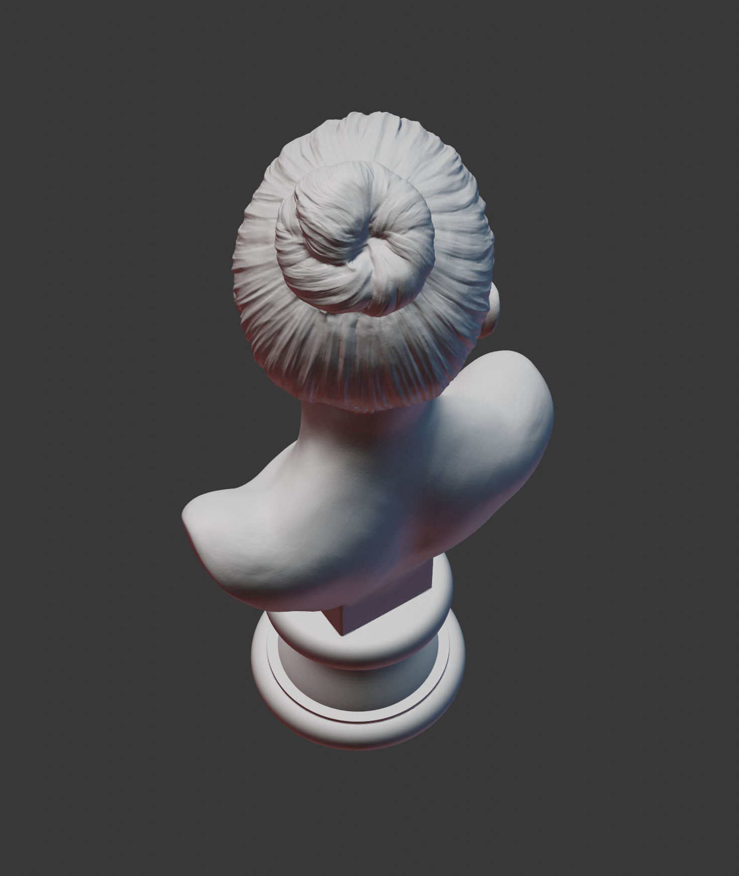 Female Bust 3D model 3D printable | CGTrader