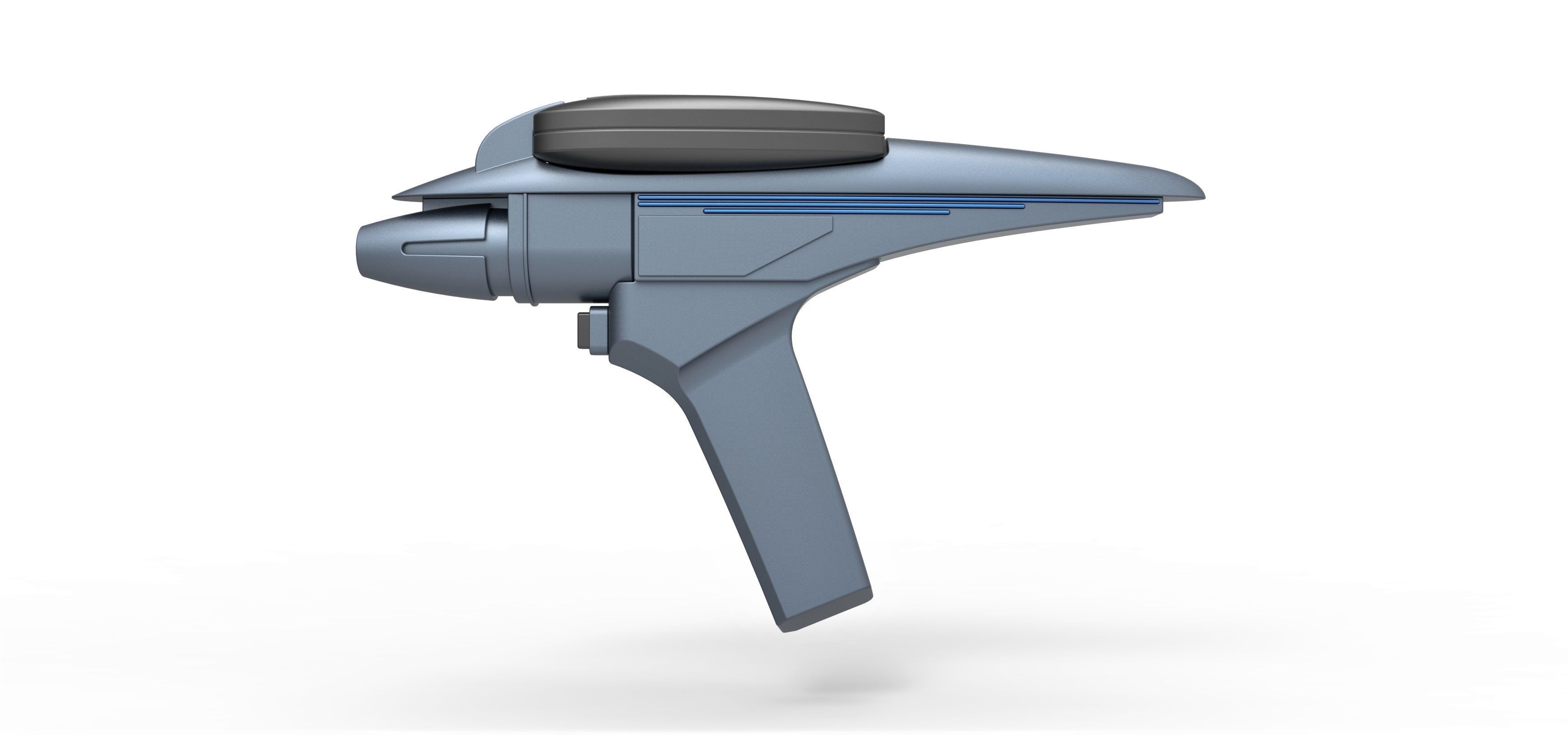 Phaser Type II from Star Trek III The Search for Spock 1984 3D model ...