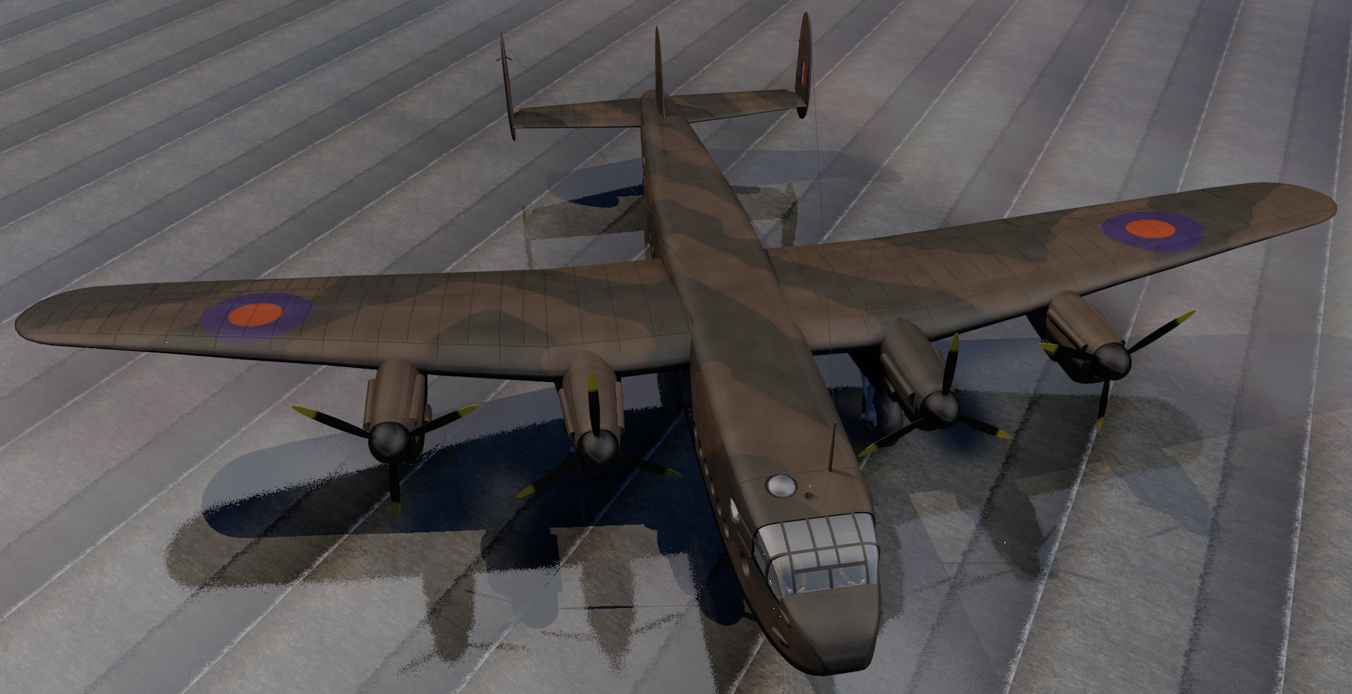 Avro York Mk-1 3D model | CGTrader