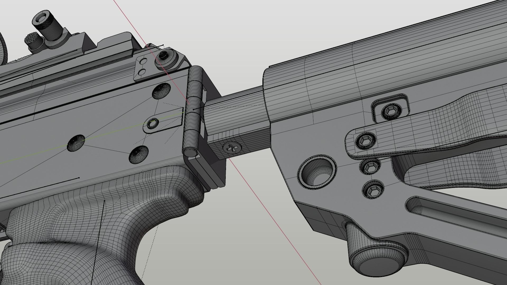 AK-12 3D model rigged | CGTrader
