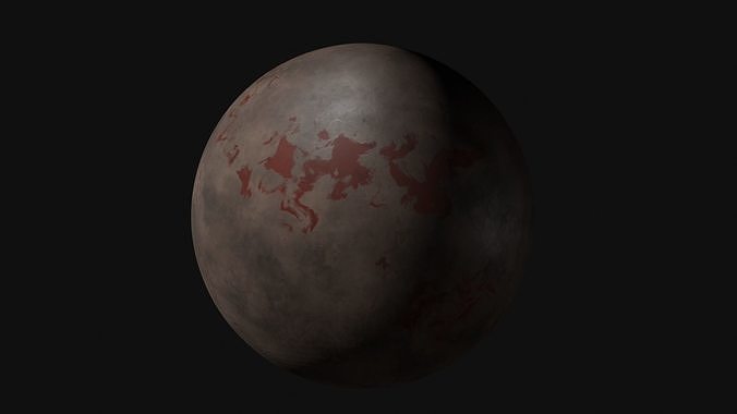 Toxic Planet - 4K 3D model | CGTrader
